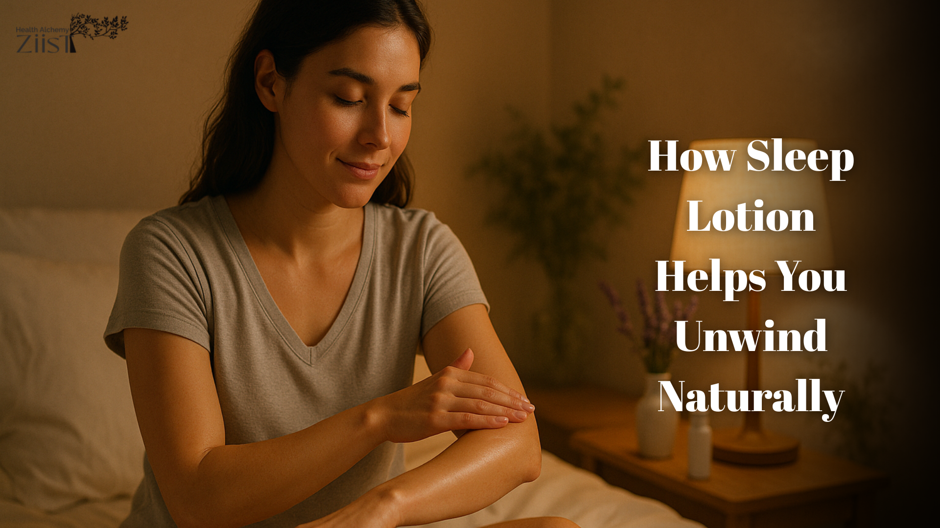 Sleep Lotion with Lavender: Natural Way to Relax & Sleep – Ziist